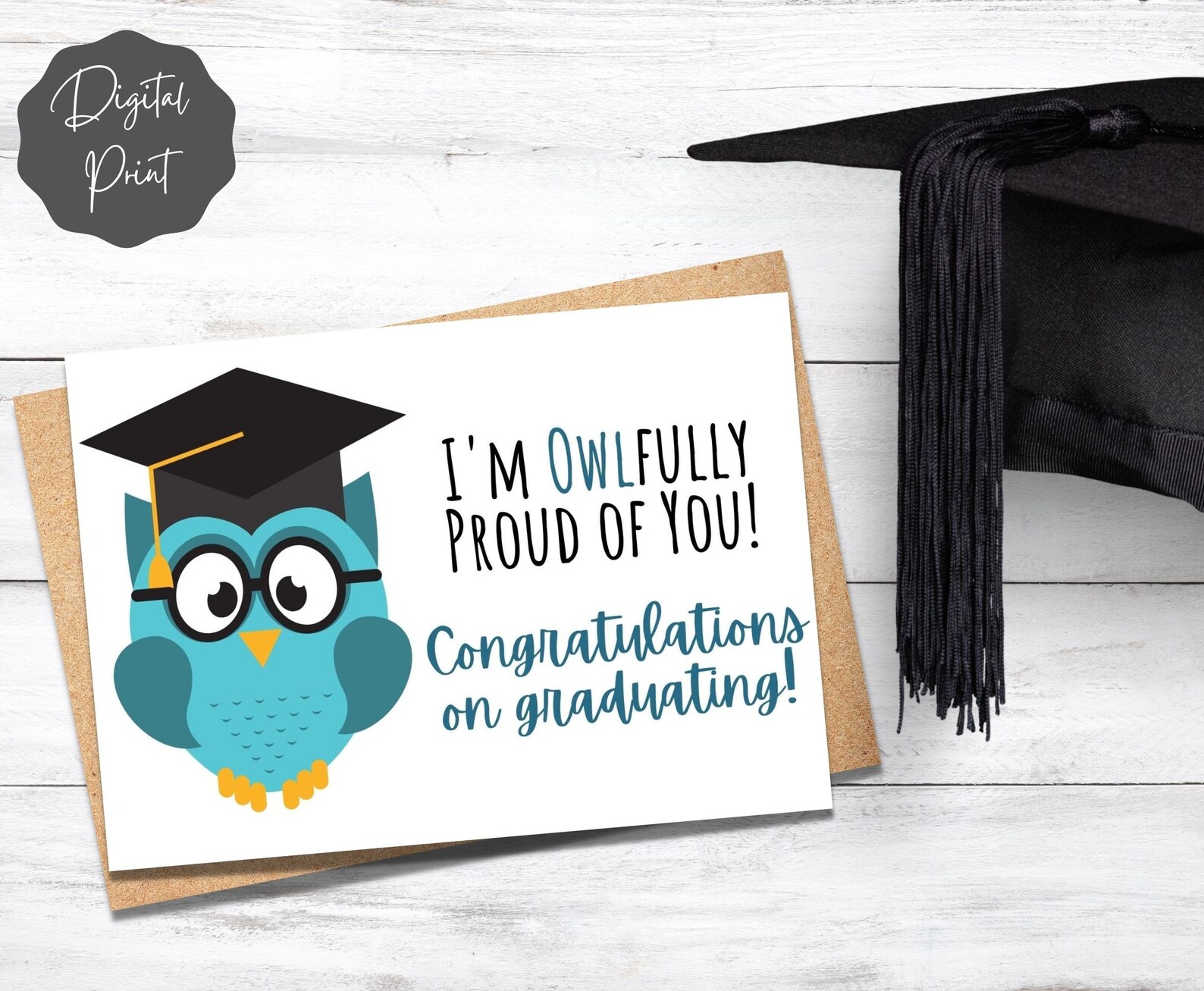 Printable Graduation Card High School Graduation Card | Etsy