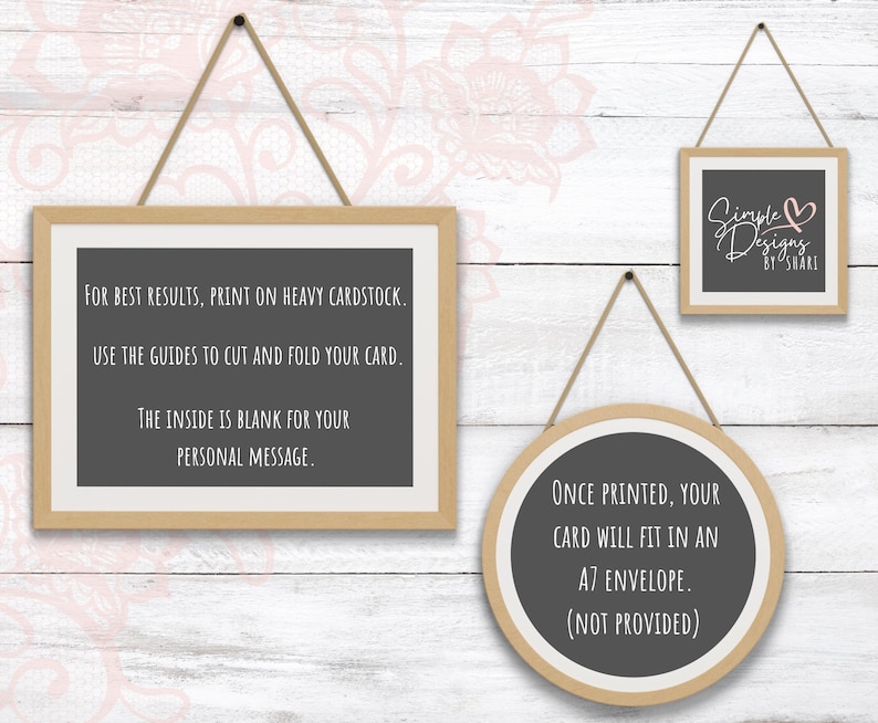 Printable Thank You Card With Cute Bee Theme | Digital Thank You Note ...