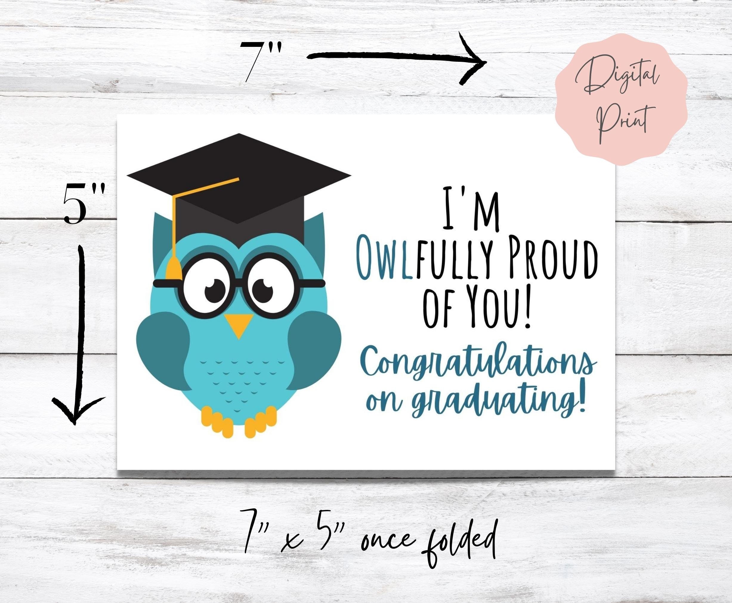 Printable Graduation Card High School Graduation Card - Etsy