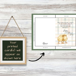 Printable Mother's Day Card for Empty Nest Mom From Husband | Empty ...