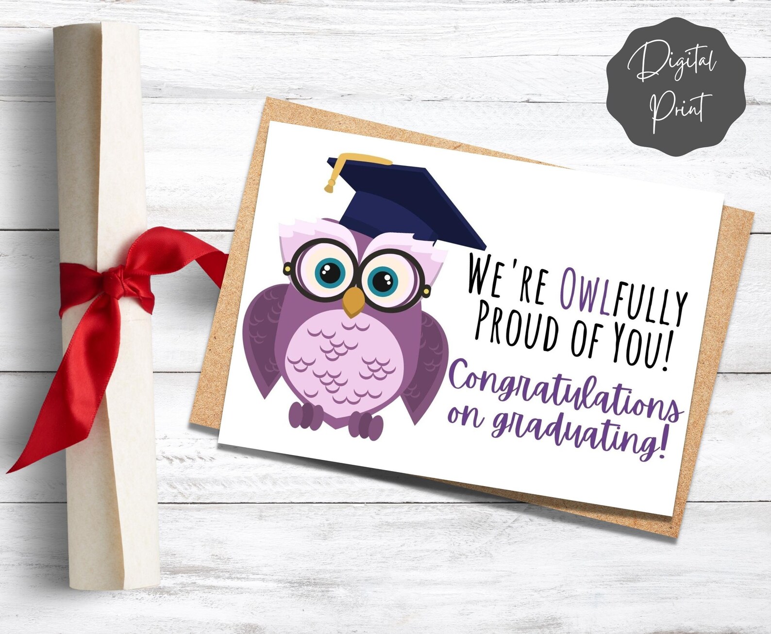 Downloadable Graduation Card Printable Card for Graduation | Etsy