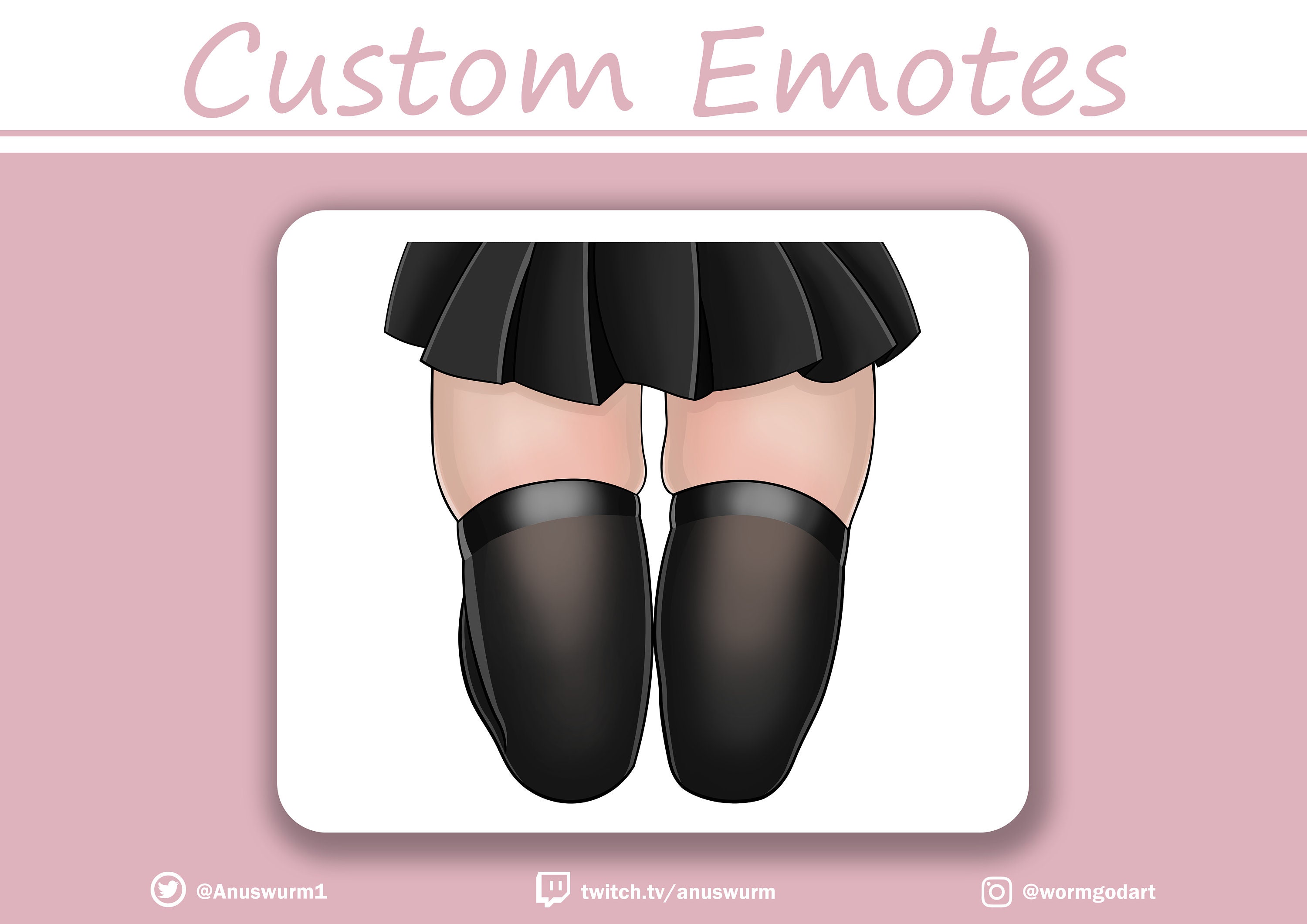 Thighs Emote Twitch Emote Youtube Emote Discord Emote - Etsy