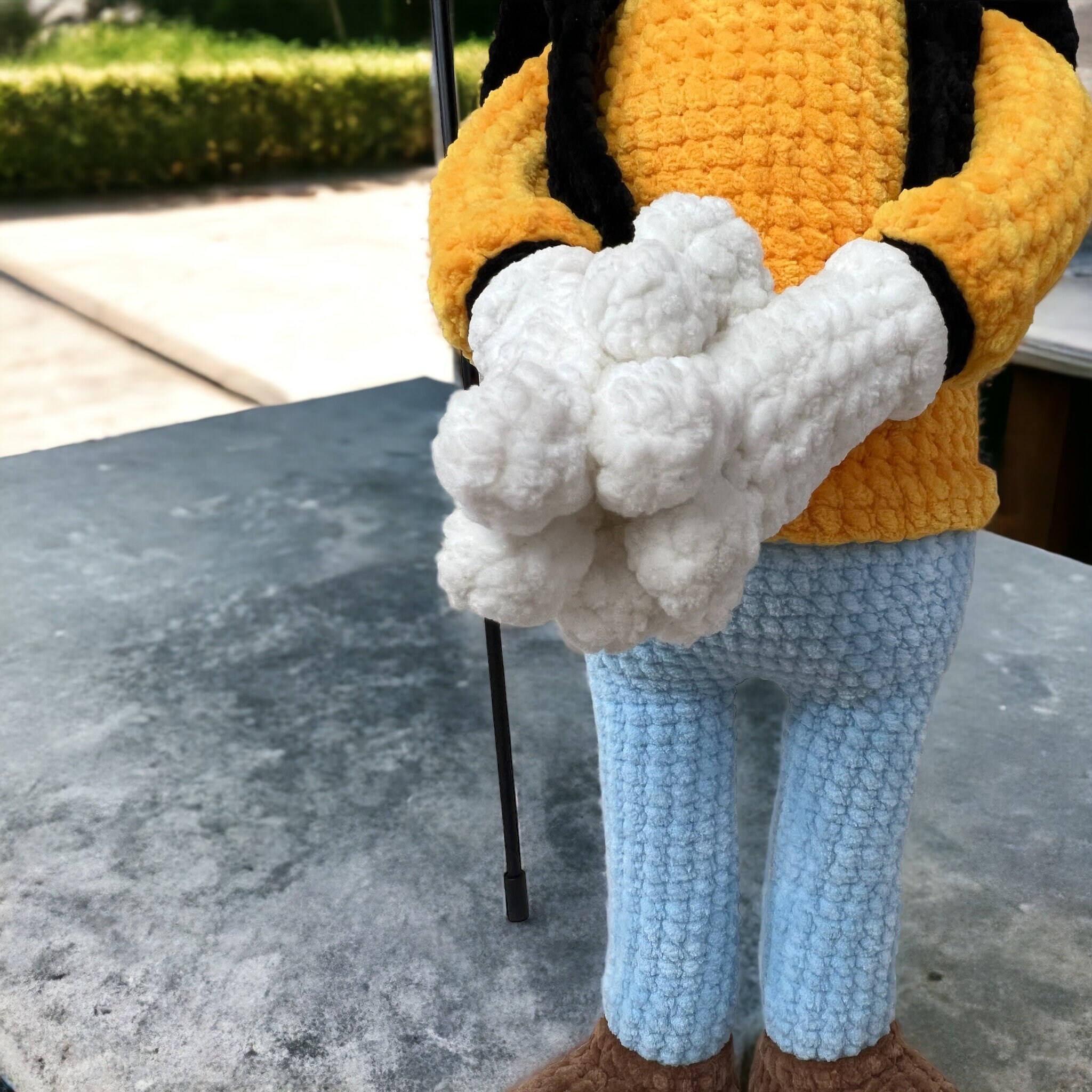 Goofy Crochet Toy Tall Dog Goofy Walt Disney World 22'inch Soft Action ...