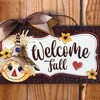 Welcome Halloween Jack Skellington Sign. - Etsy