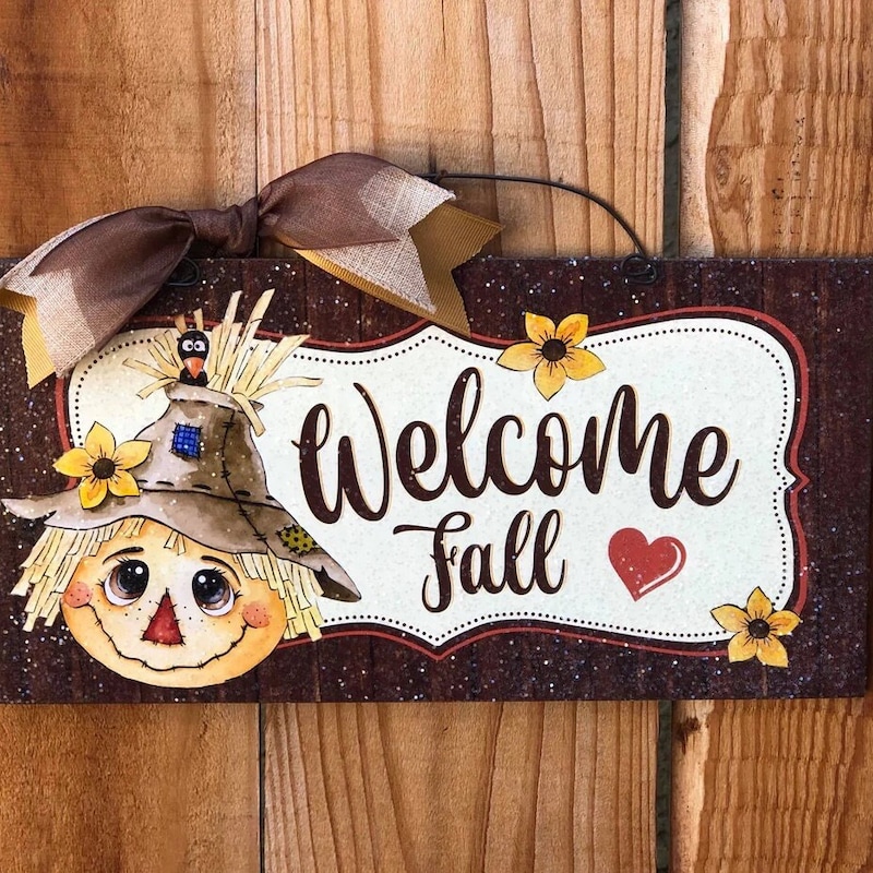 Wood Scarecrow - Etsy