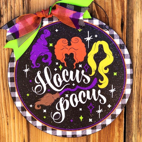 Hocus pocus sign - Etsy