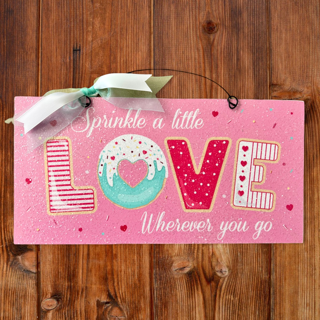 Sprinkle Love Sign. - Etsy