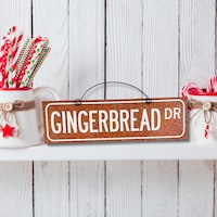 Gingerbread Sign - Etsy