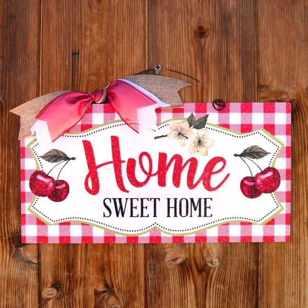 Cherries Sign - Etsy