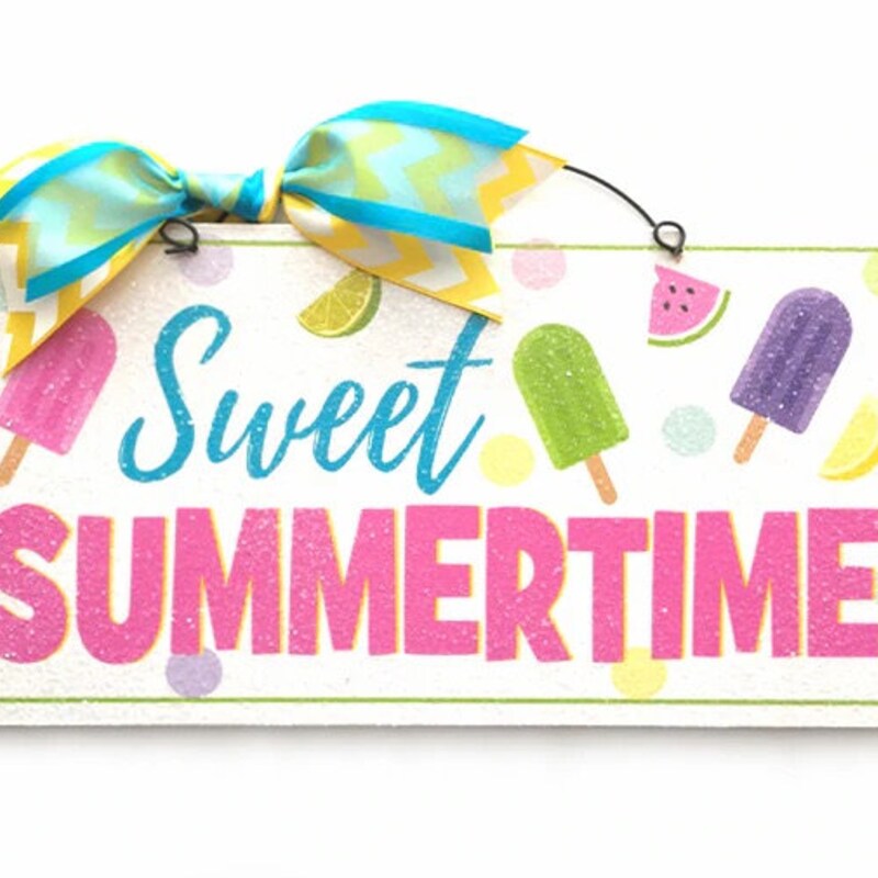 Sweet Summertime Door Sign - Etsy