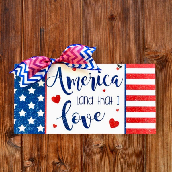 Patriotic Sign - Etsy