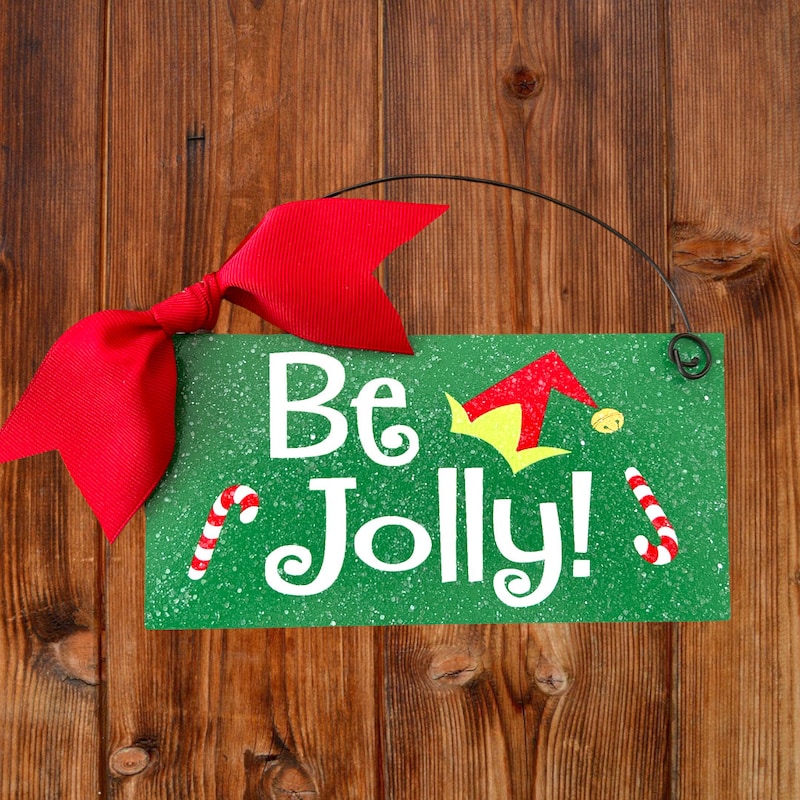 Elf Signs for Wreaths - Etsy