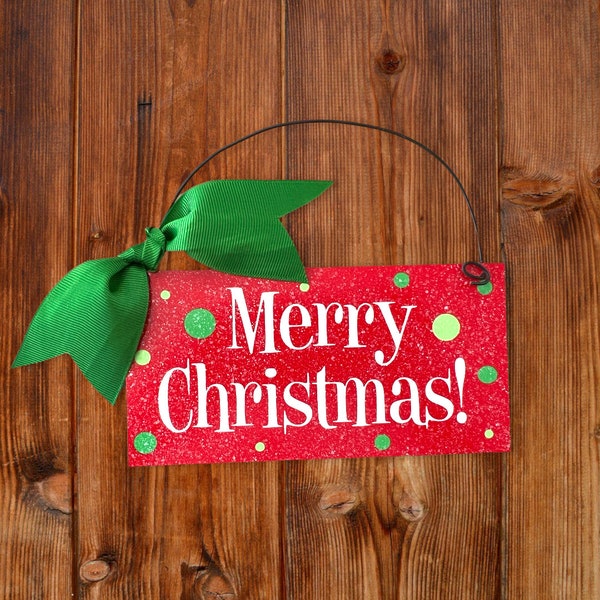 Mini Christmas Signs - Etsy
