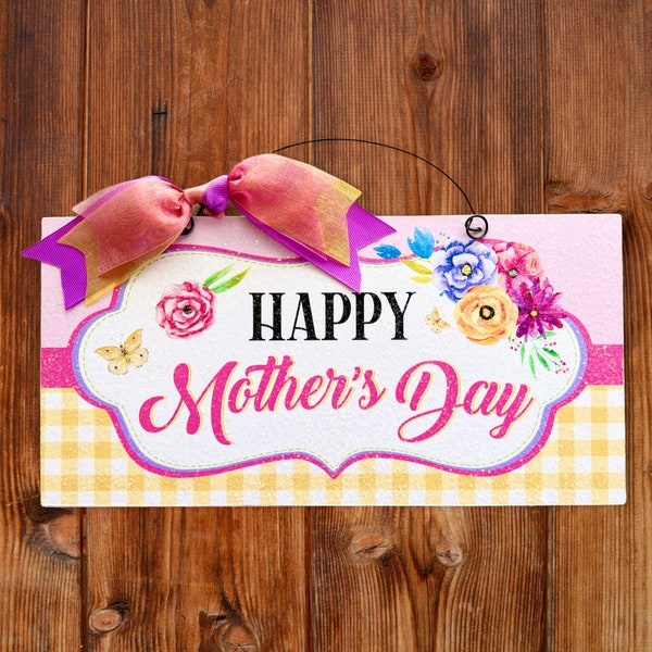 Happy Mothers Day Sign - Etsy