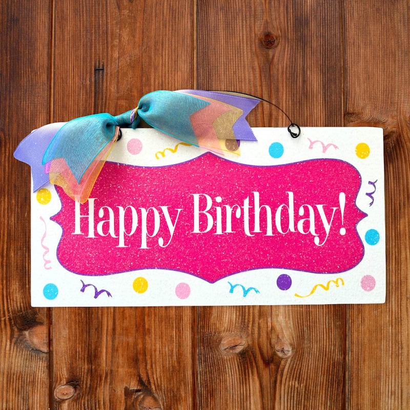 Happy Birthday Signs - Etsy