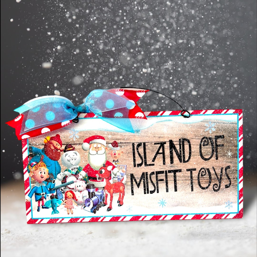 Island of Misfit Toys Sign 12x6 Inch Sign. - Etsy