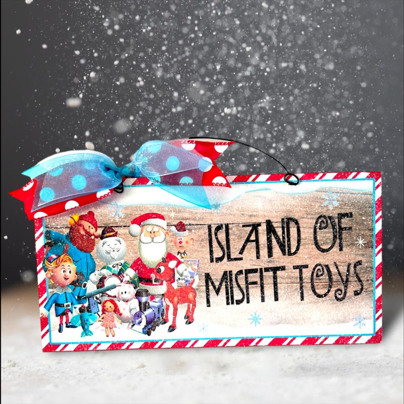 Islands of Misfits Toy Decorations - Etsy