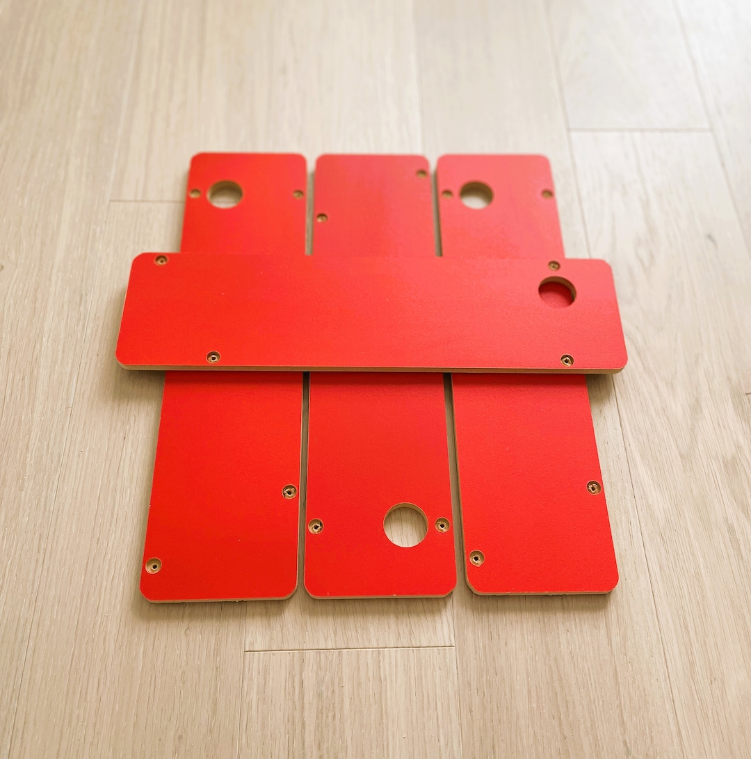 Zero Clearance Inserts (4-pack) for Skil Table Saw TS-6307-00; US Made ...