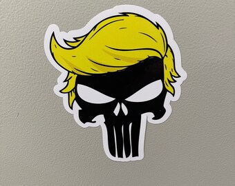 Trump Punisher Skull - Etsy