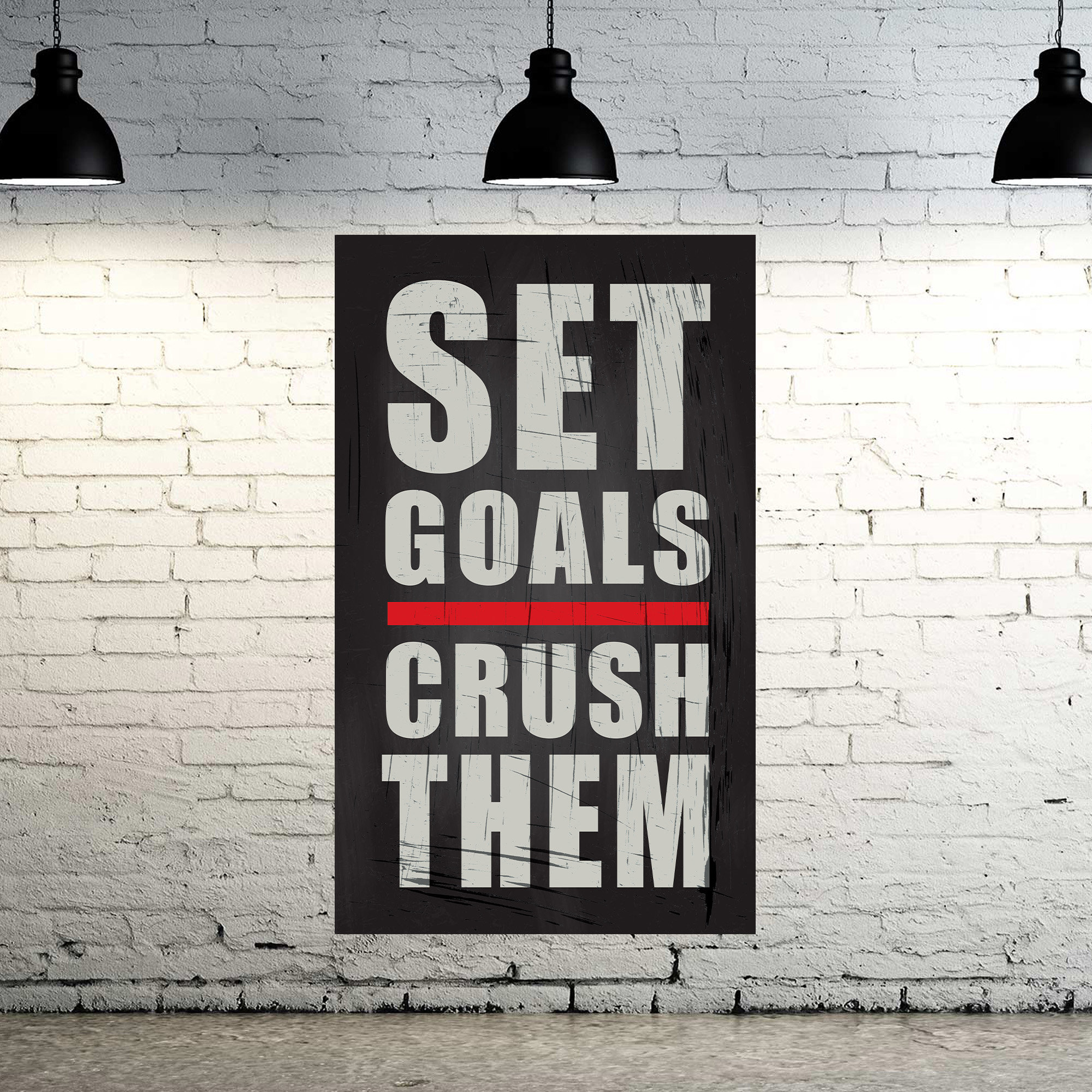 Set Goals And Crush Them