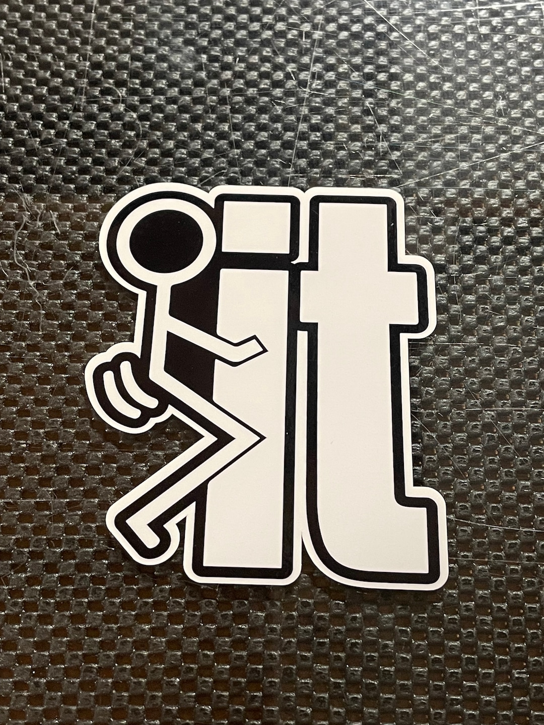F It Logo Decal 0021 - Etsy