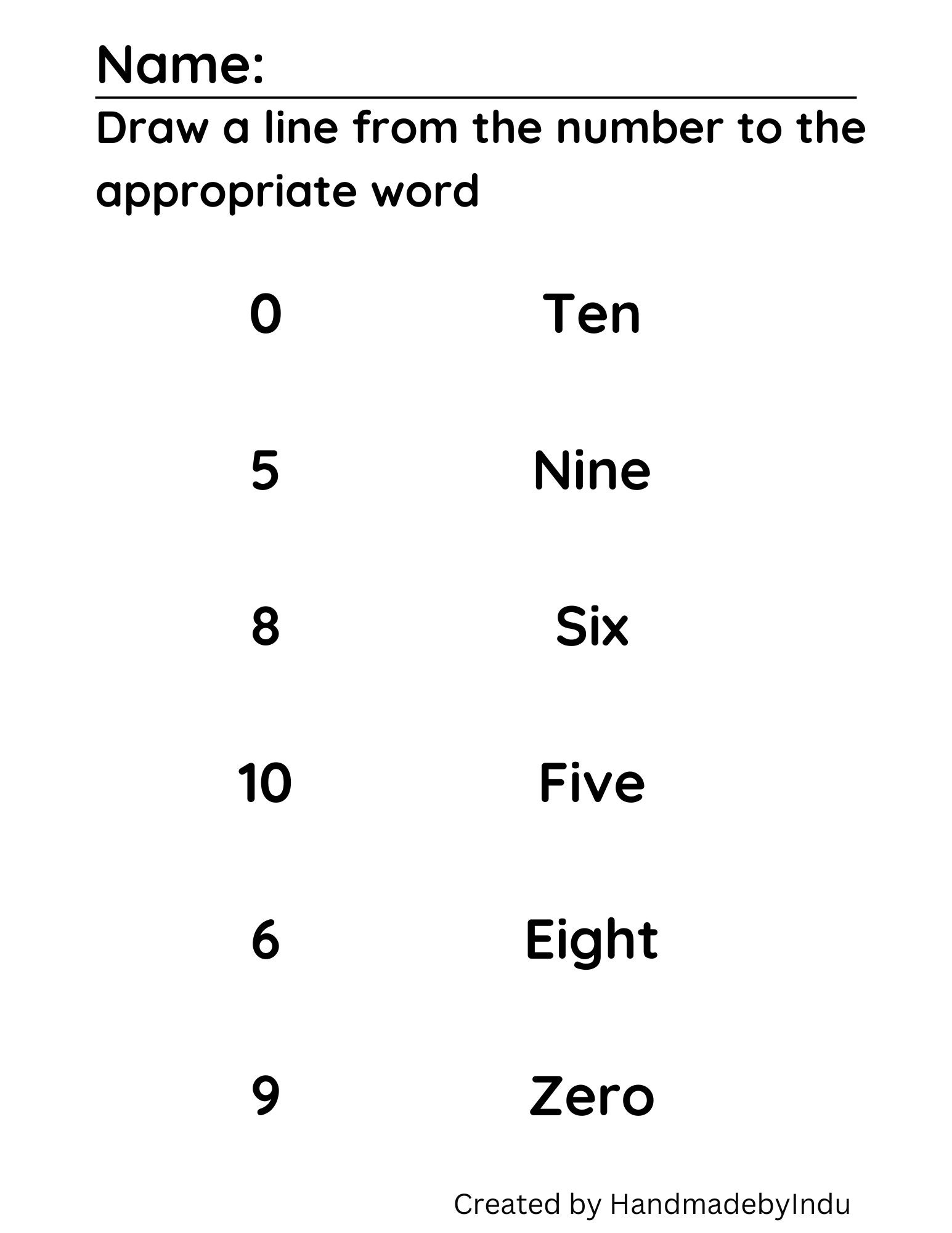 25 Page Printable Number Workbook With Number Tracing, Counting and ...