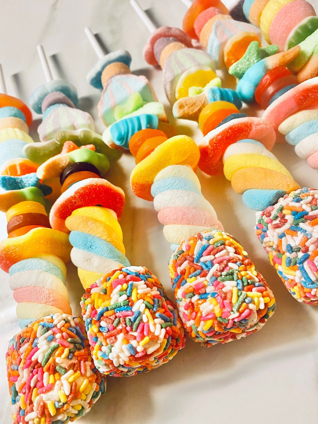 Party Favors Lollipop Style Candy Kabobs - Etsy