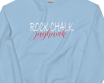 Rock Chalk Jayhawk | KU | Kansas | Wavy Digital Design | SVG & PNG ...