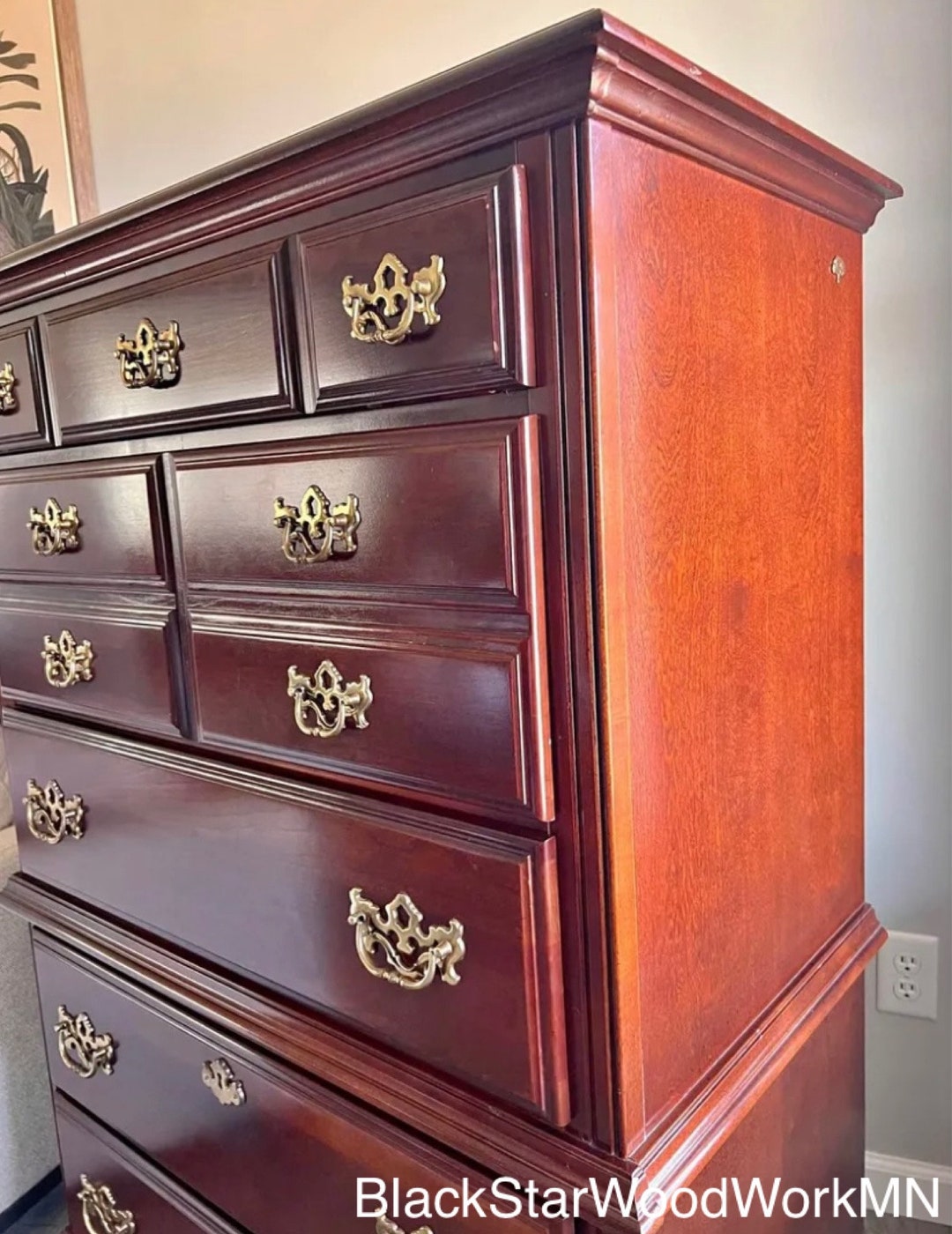 Gorgeous American Drew Chest Dresser. Buy as Is - Etsy