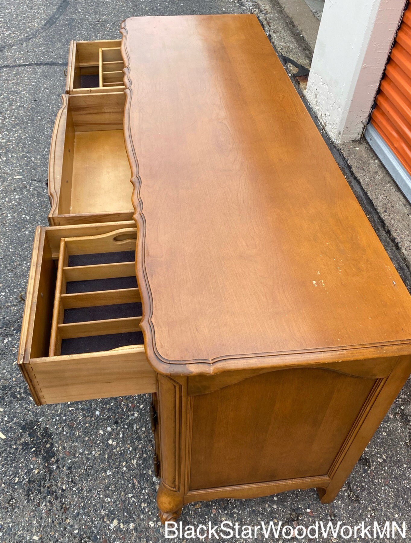 Pick Your Color! Vintage French Provincial Maple Buffet | Sideboard ...