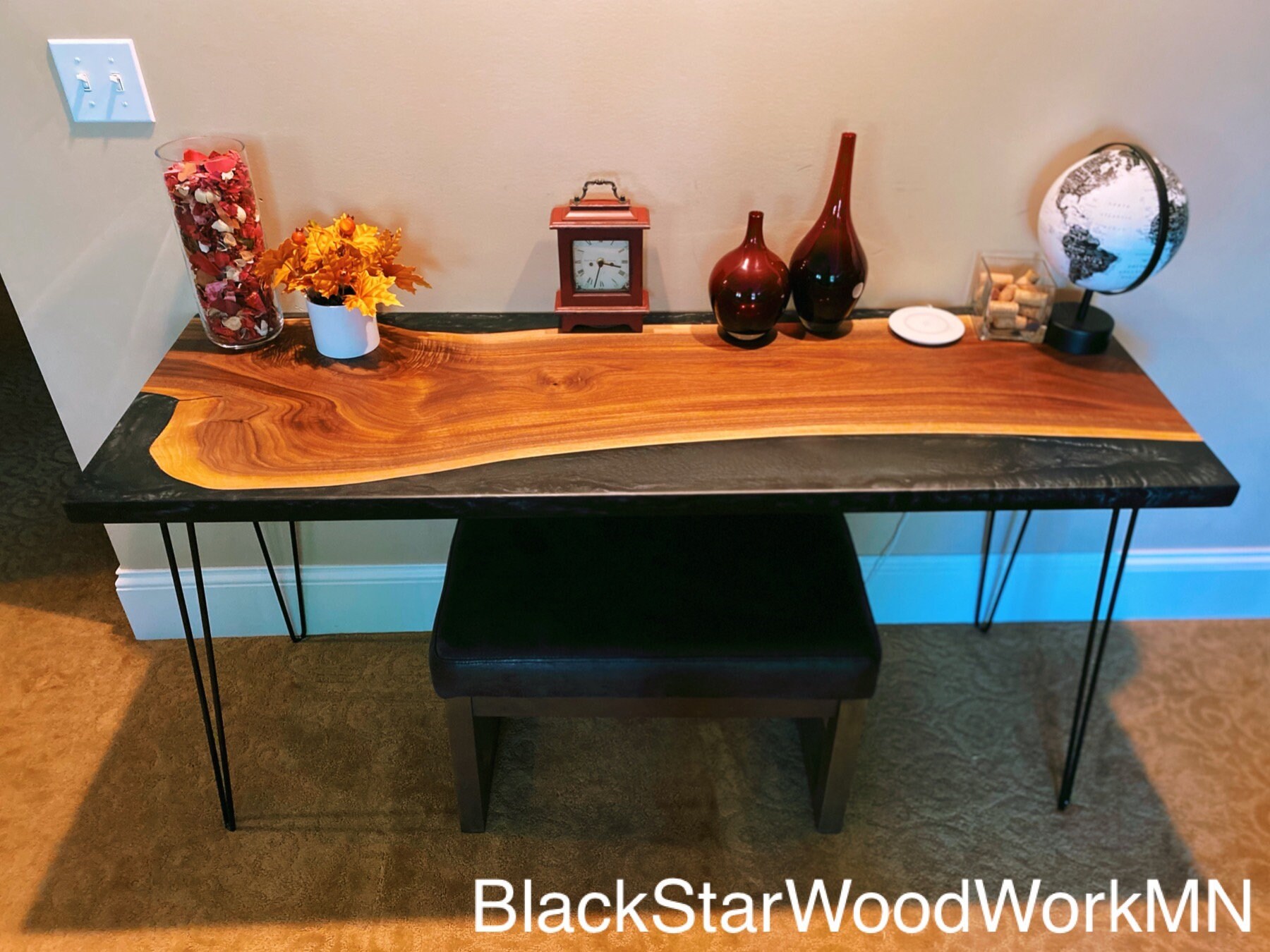 Create and Design Your Own Live Edge Epoxy Table | Multiple Wood ...