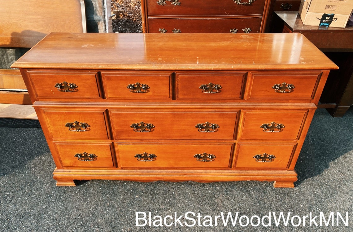 Pick Your Color Pennsbury Manor by Garrison Maple Dresser 10 - Etsy
