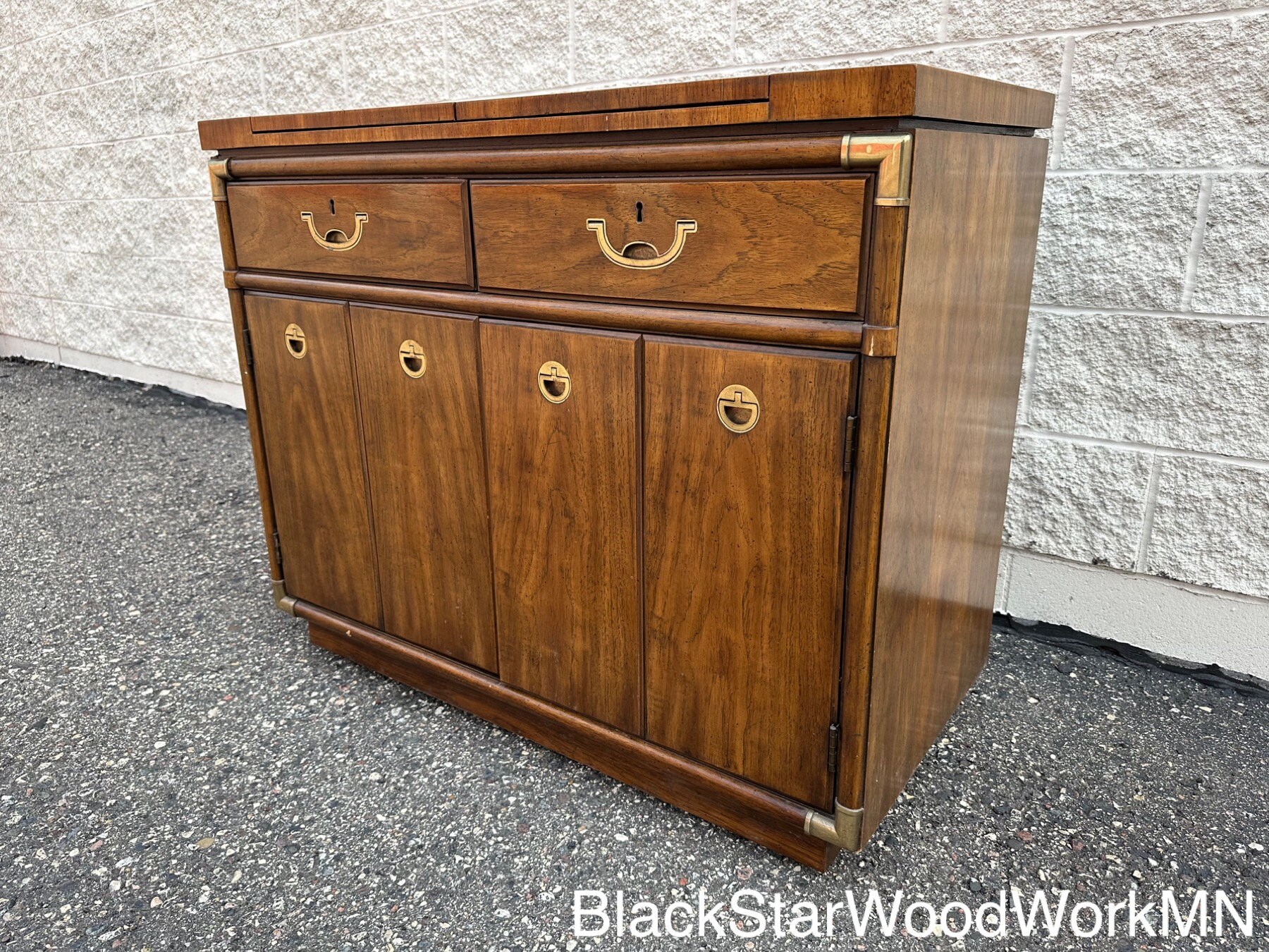 Pick Your Color! Vintage Drexel Accolade Campaign Server Dry Bar on ...