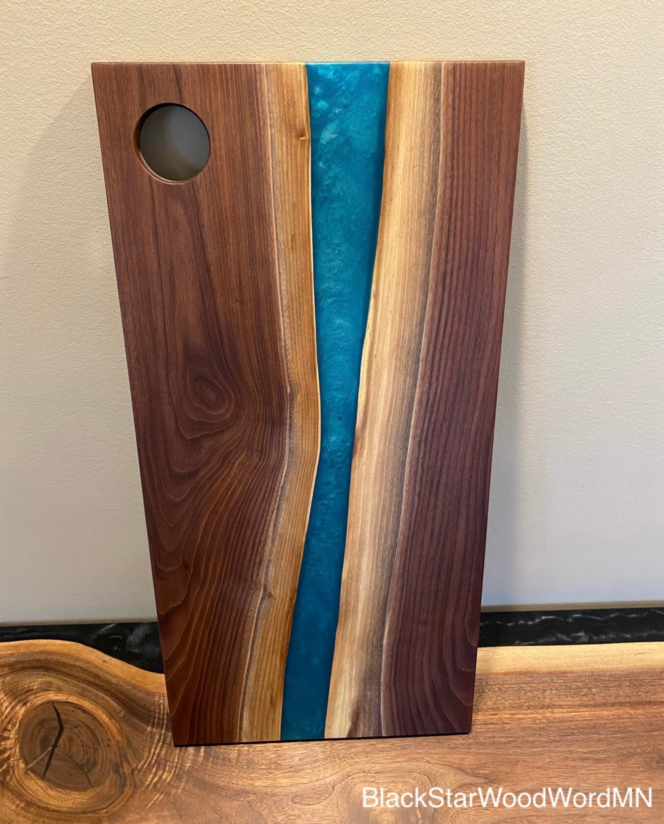 AVAILABLE | XL Live Edge Black Walnut Charcuterie Board | Handmade ...