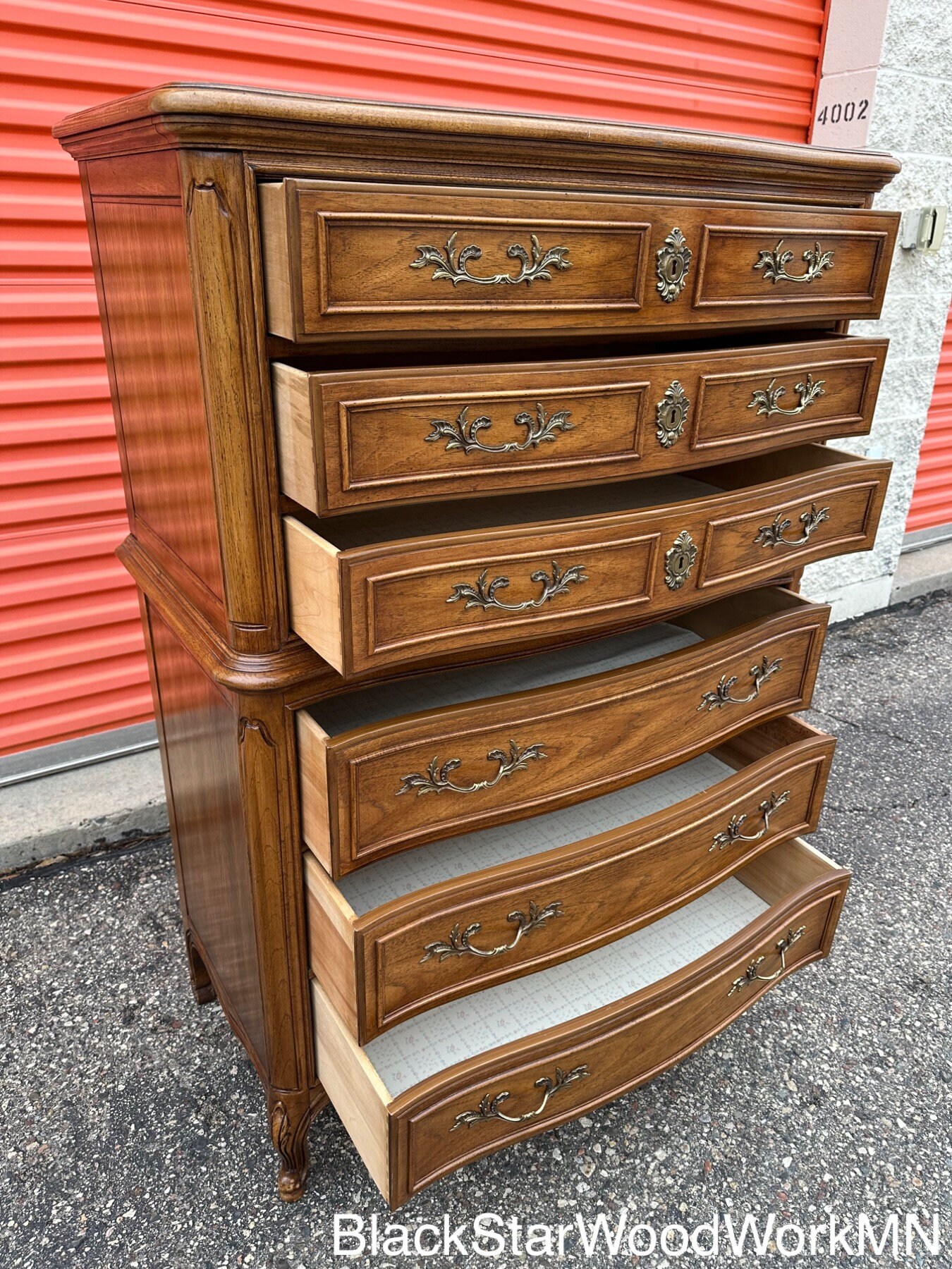 Pick Your Color Thomasville Chest on Chest Dresser Buy as Is' or ...