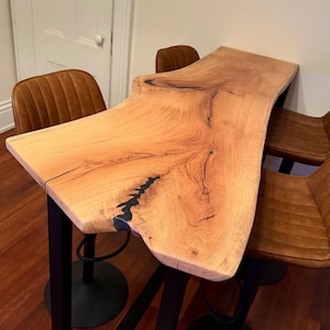 Build Your Own Live Edge Slab Table. Multiple Wood Species Available ...