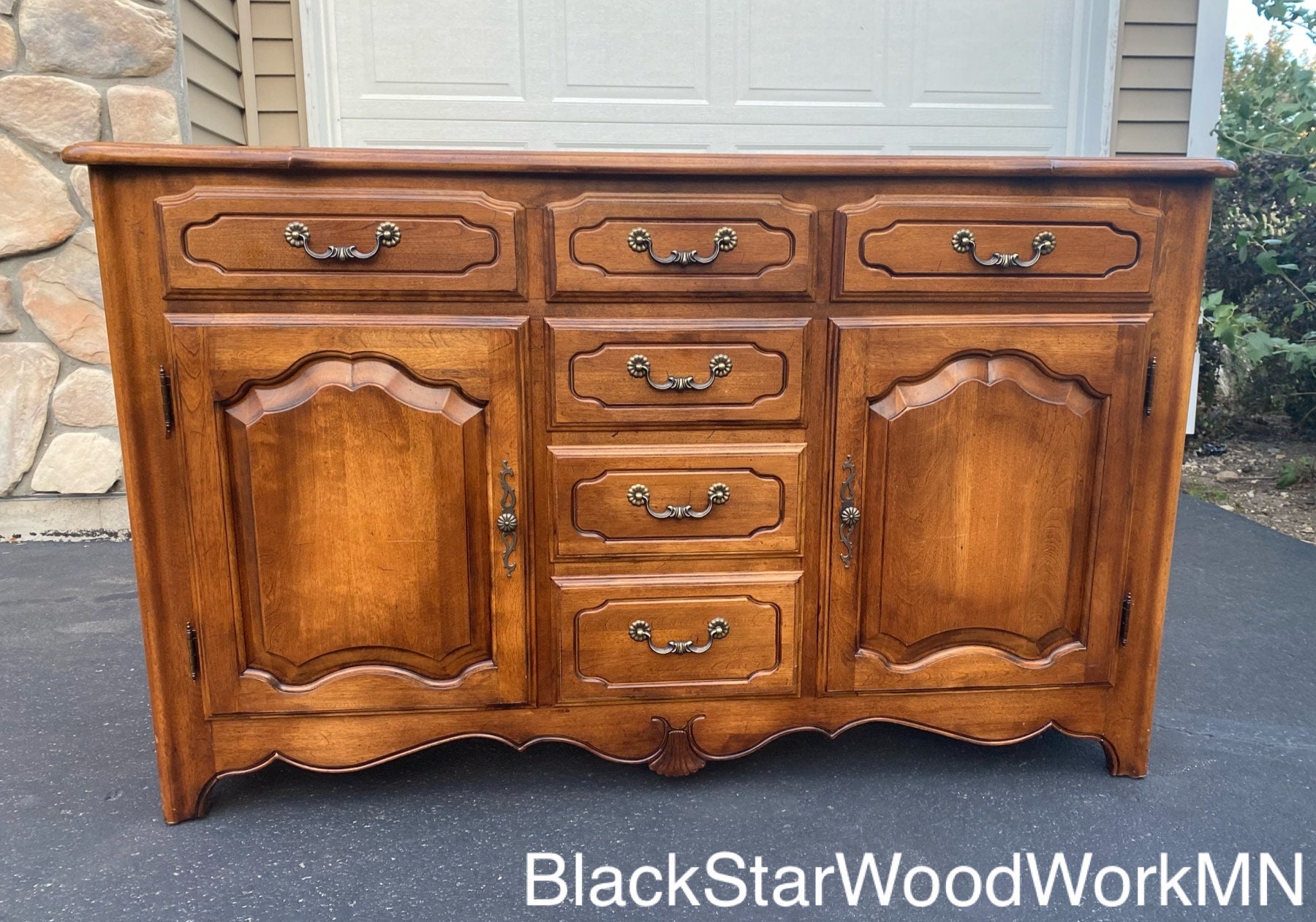 Ethan allen country french sideboard store