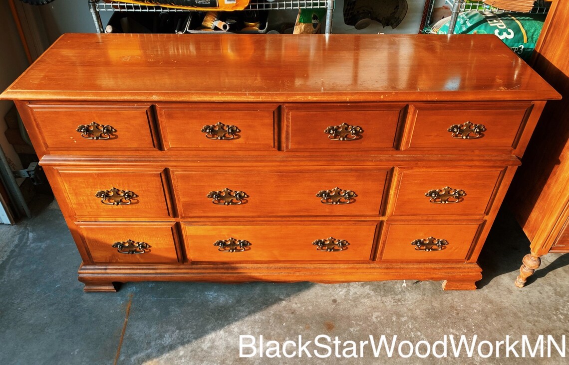 Pick Your Color Pennsbury Manor by Garrison Maple Dresser 10 - Etsy