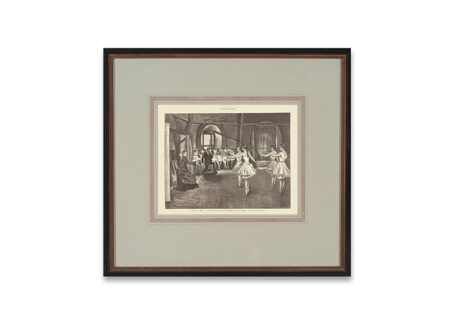 Ballerina Print ART Dance Wall Ballet Vintage Painting Printable ...