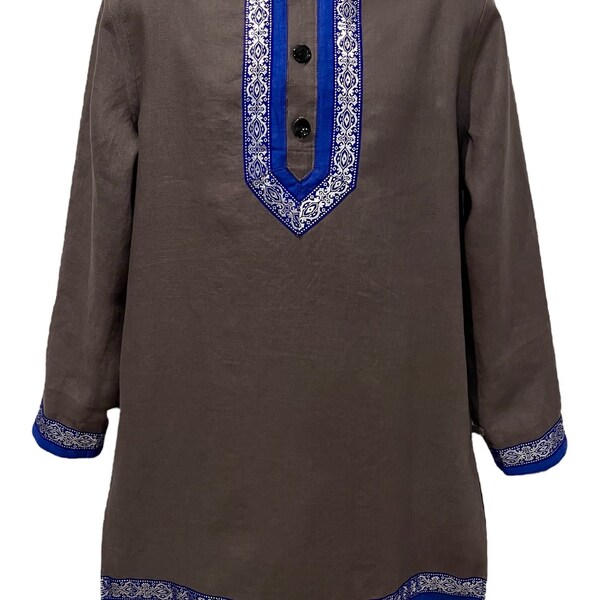 Gray Tunic - Etsy