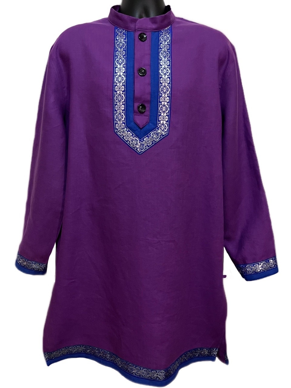 100% Linen Men's Tunic Top (fringes: Optional) - Etsy