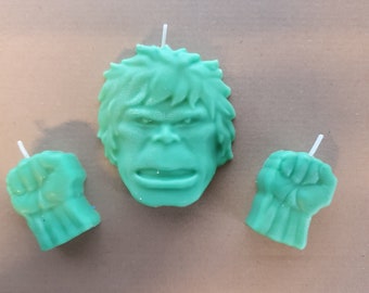 Handcrafted superheroes or ANY Themed Birthday Candles Decorated to ...