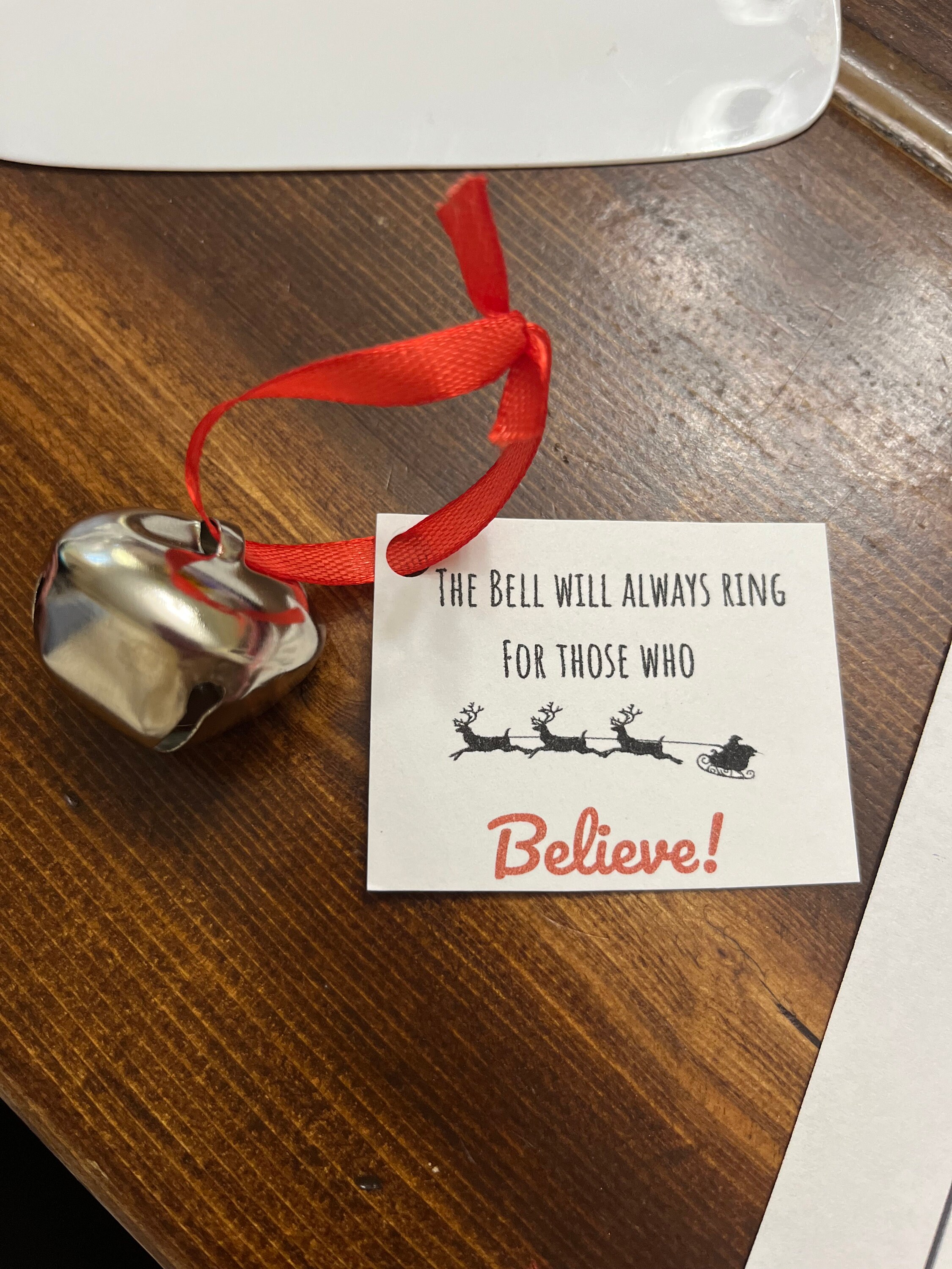 Santa Sleigh Bell - Etsy