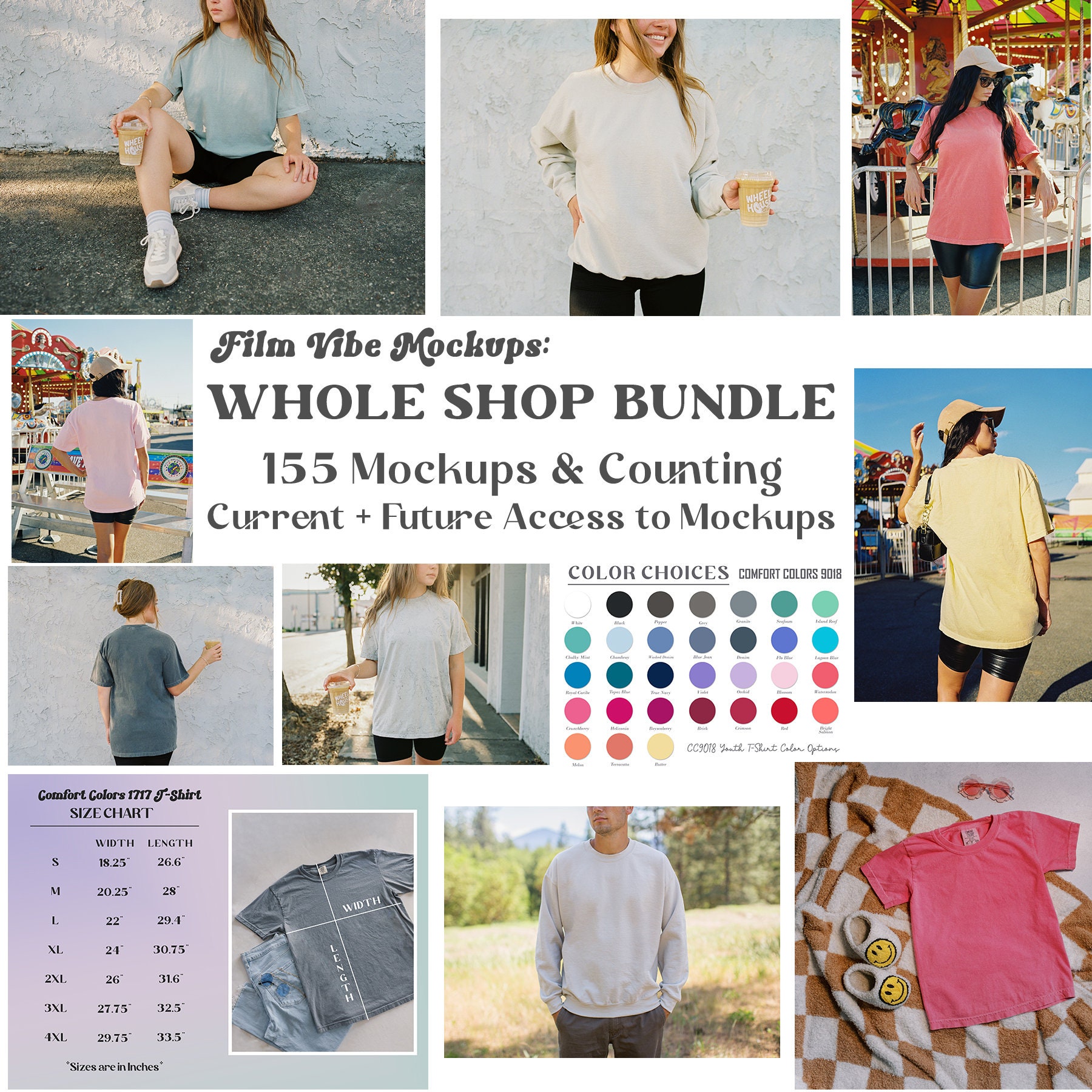 Whole Shop Mockup Bundle Model Mockup Bundle CC1717 Mockups - Etsy