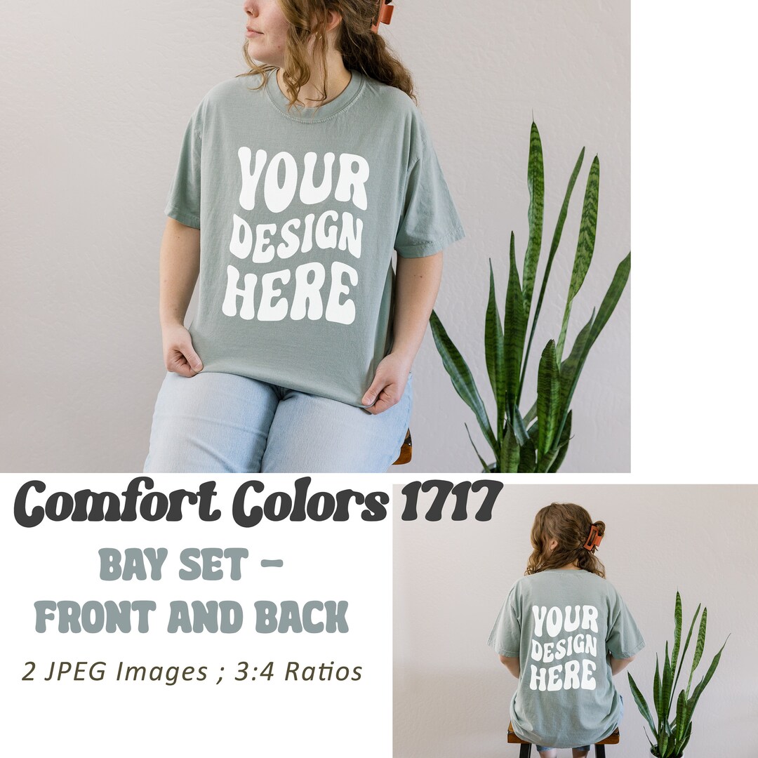 Bay 1717 Mockup, C1717 Comfort Colors Mockup, C1717 Mockup, Bay 1717 ...
