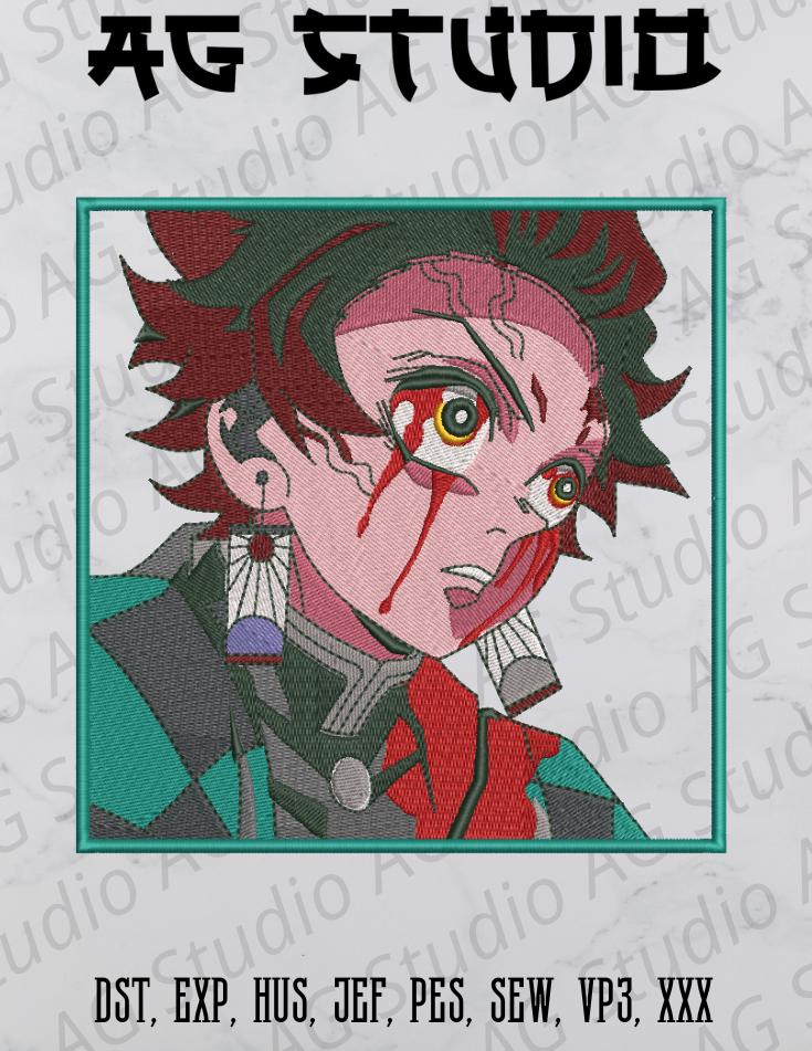 Anime Embroidery Design - Etsy