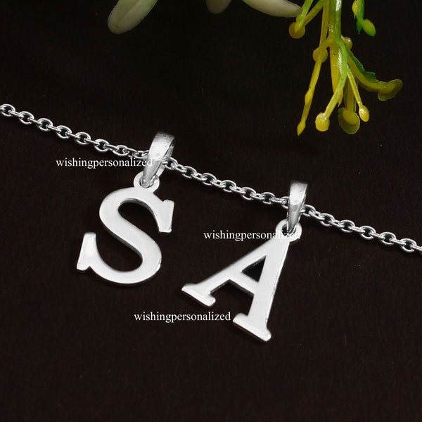 Letter Pendant - Etsy
