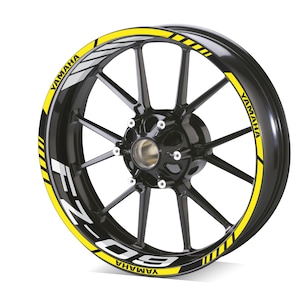 Digital Vector Svg, Dxf, Eps, Pdf. Wheel Rim Moto Yamaha FZ09 ...
