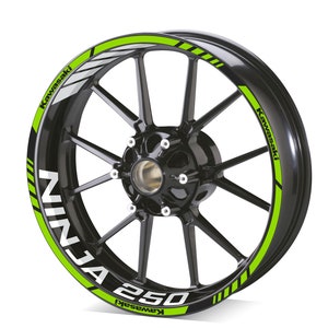 Kawasaki Ninja Wheel Decals - Etsy