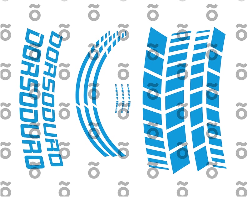 Digital vector svg, dxf, eps, pdf. Wheel Rim Moto Aprilia Dorsoduro ...